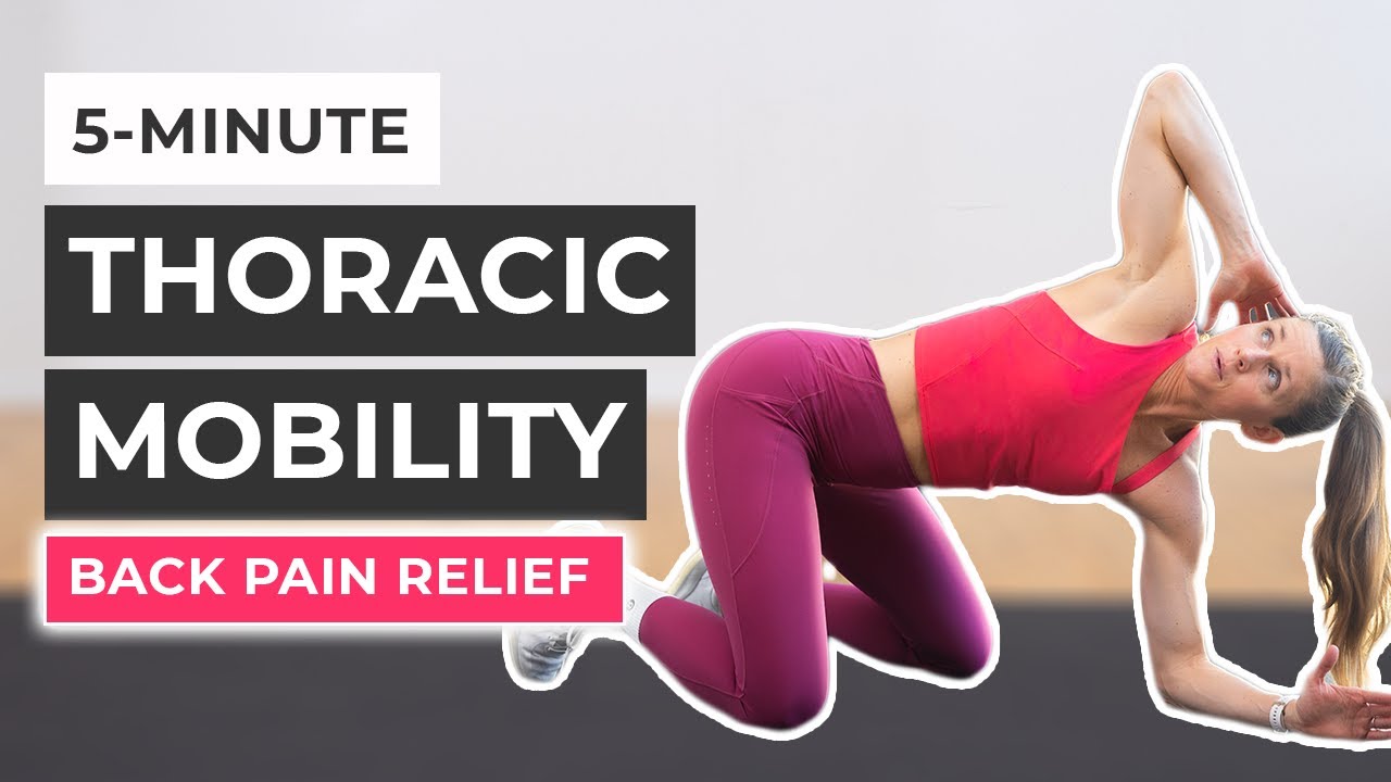 5-Minute Thoracic Mobility Flow (Upper Back Mobility)