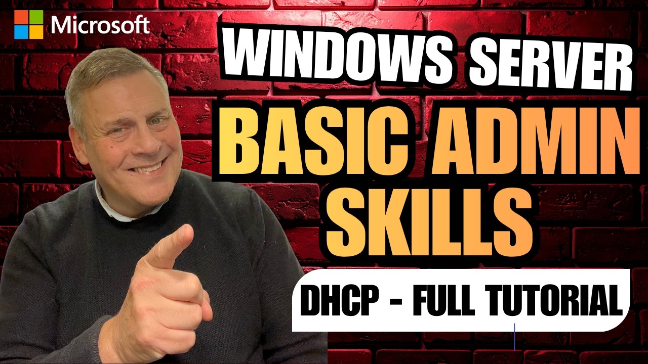 Windows Server Basic Admin Skills. DHCP