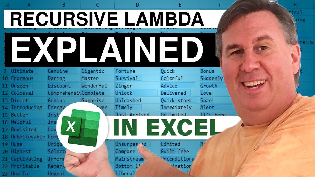 Excel Masterpiece: Tackling Slugify with Recursive Lambdas - Episode 2390