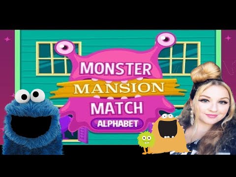 ABCya.com Monster alphabet: A to Z matching letters to words. Learn English