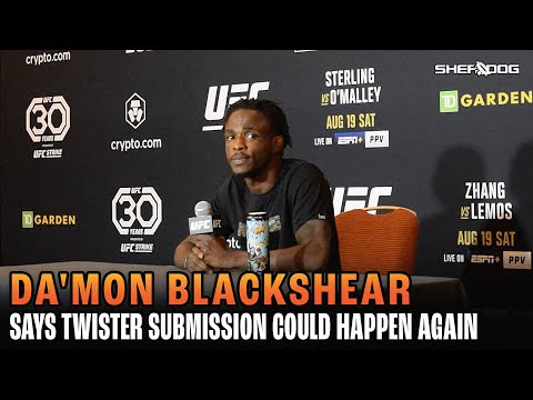 Da'Mon Blackshear Says Another Twister Submission Could Happen | UFC 292 Media Day interview