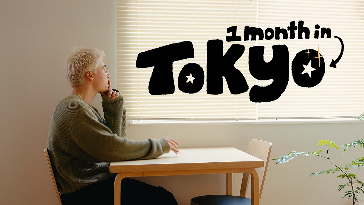 my first month living in tokyo | artek table & antique market finds