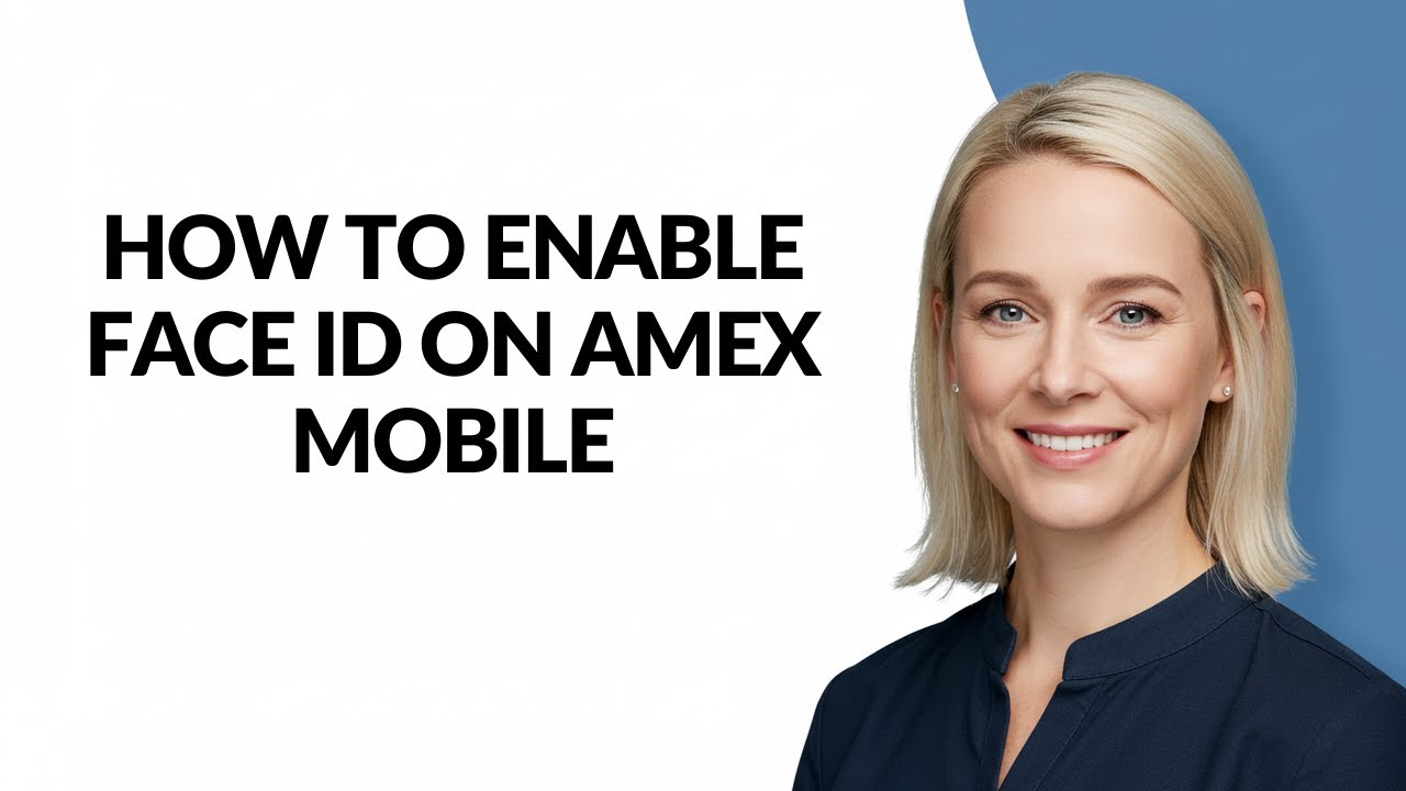 HOW TO ENABLE FACE ID ON AMEX MOBILE - Julia'sTutorials