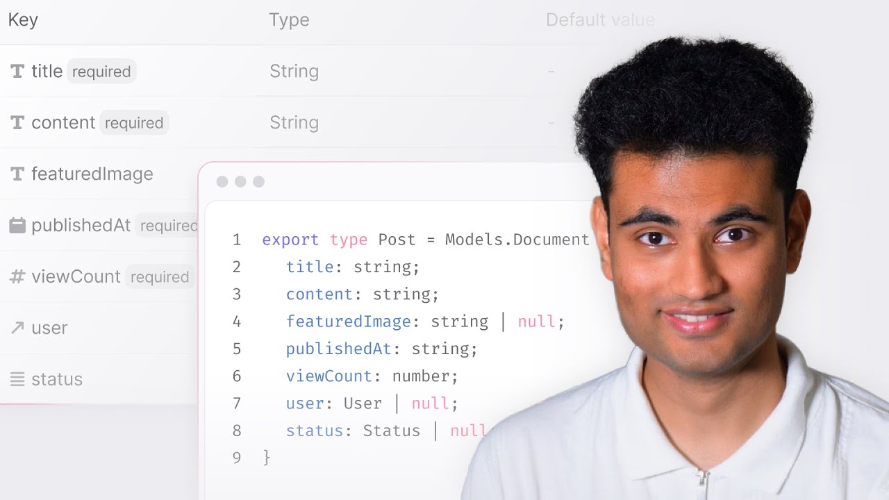 Type generation for Appwrite DB Schema