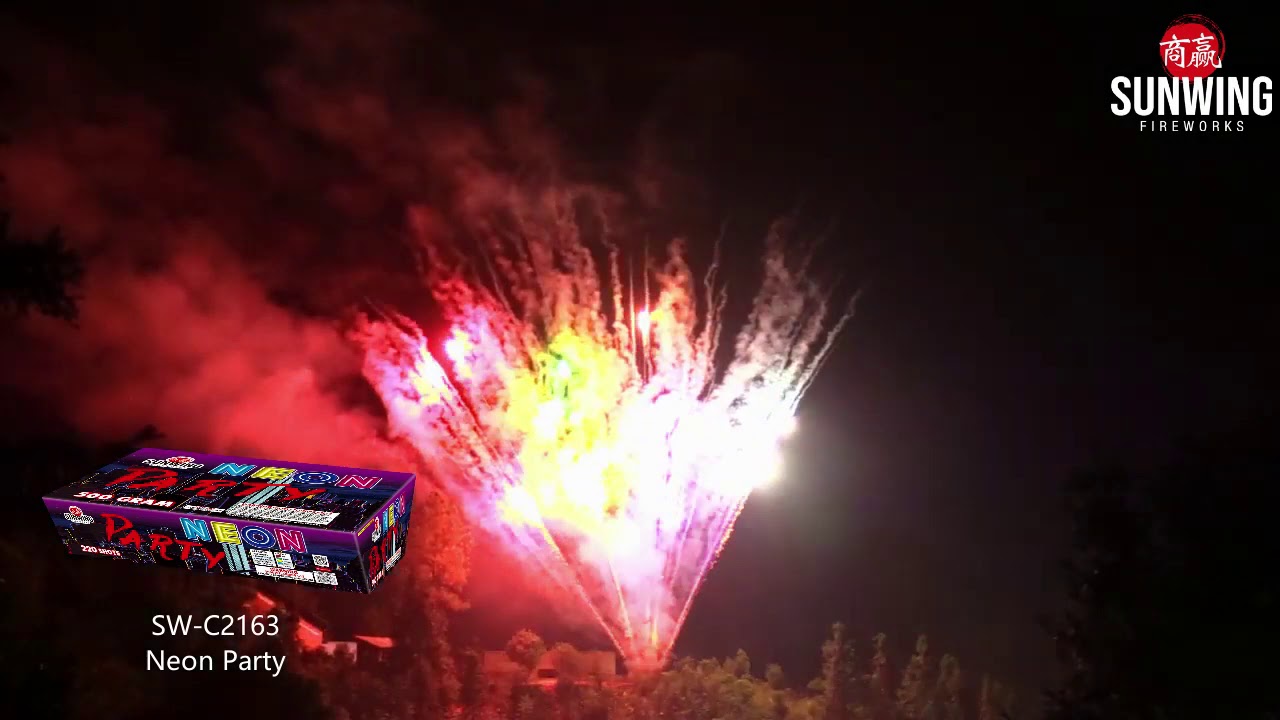 NEON PARTY - Sunwing Fireworks - 500 Gram Zipper - SW C2163
