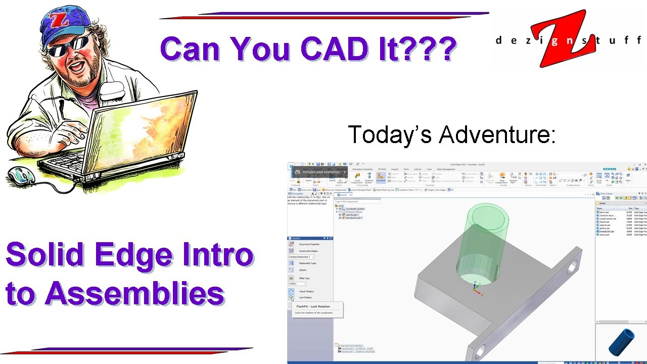 Intro to Solid Edge Assemblies