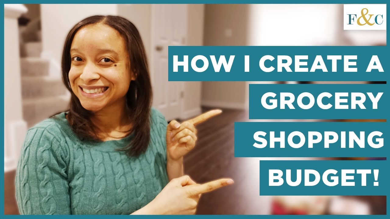 How I Create a Grocery Shopping Budget | Excel Spreadsheet Template | Frolic & Courage