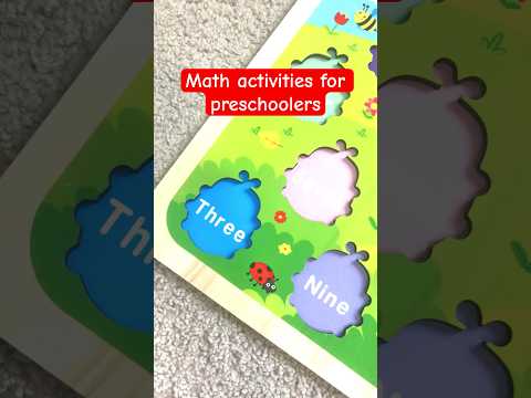 Math activities for Preschoolers | Montessori At Home