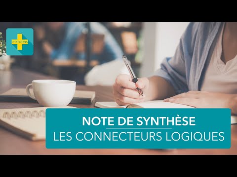 Note de synthèse : bien utiliser les connecteurs logiques