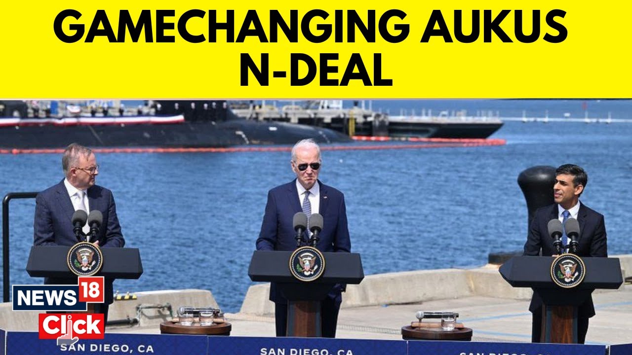Biden And Allies Unveil Nuclear-Powered Submarine Plan For Australia | AUKUS Nuclear Submarine Pact