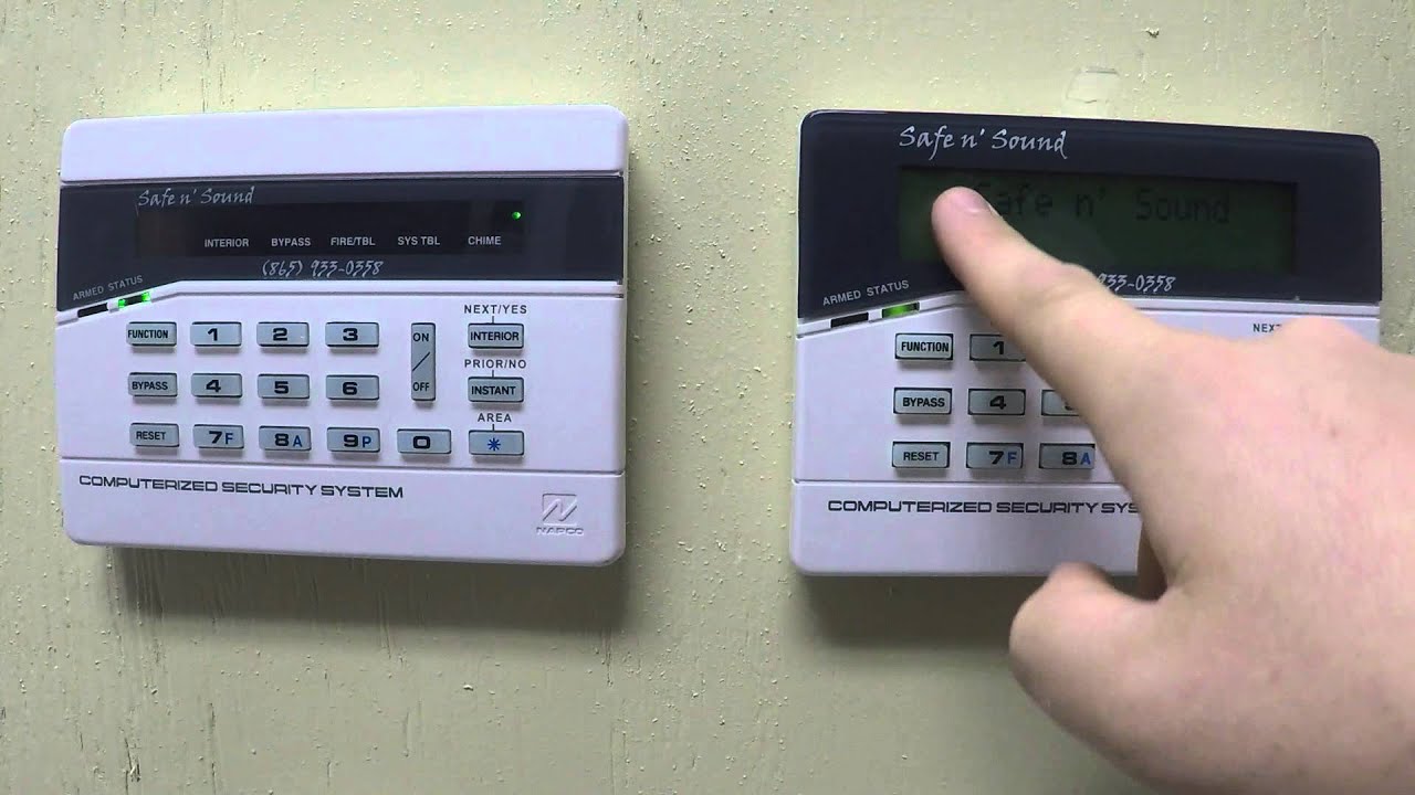 Napco Gemini General System Operations