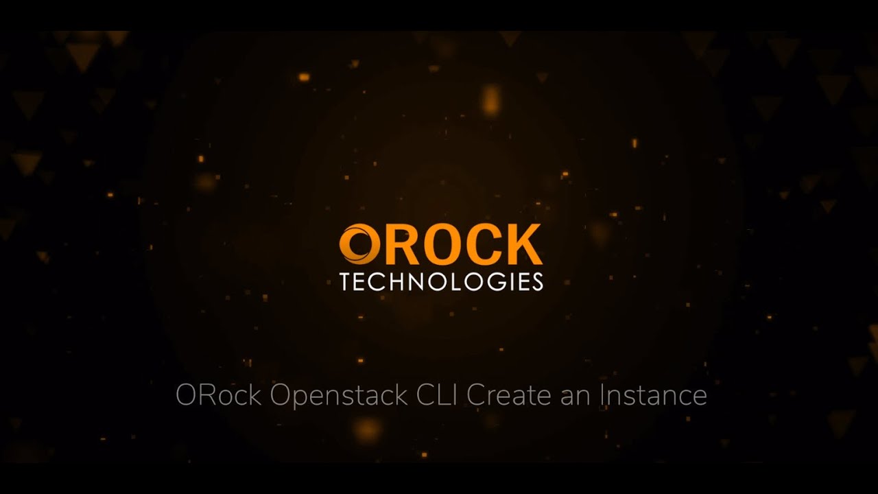 Create an Instance Using the Command Line Interface