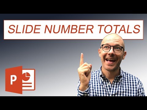 Create A PowerPoint Slide Number Of Total
