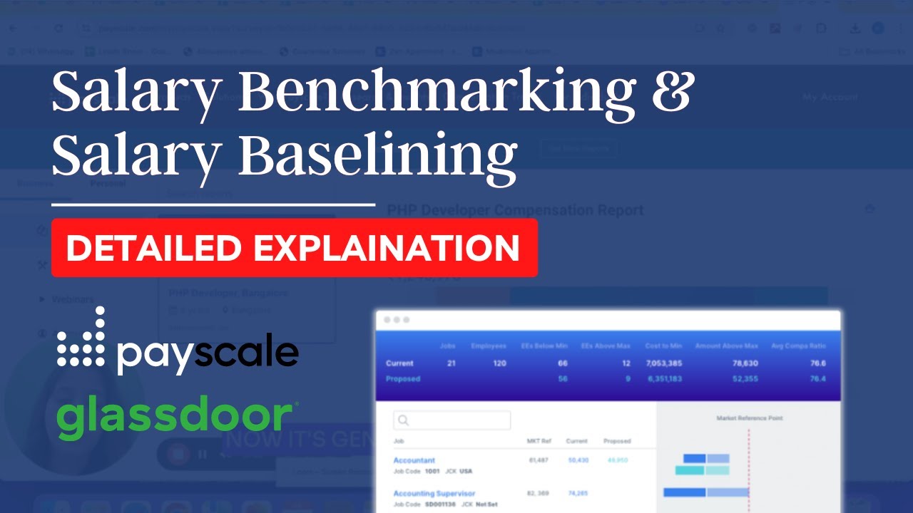 Salary Benchmarking & Baselining - Only 1% HRs know this! | Payscale & Glassdoor Secrets Explained