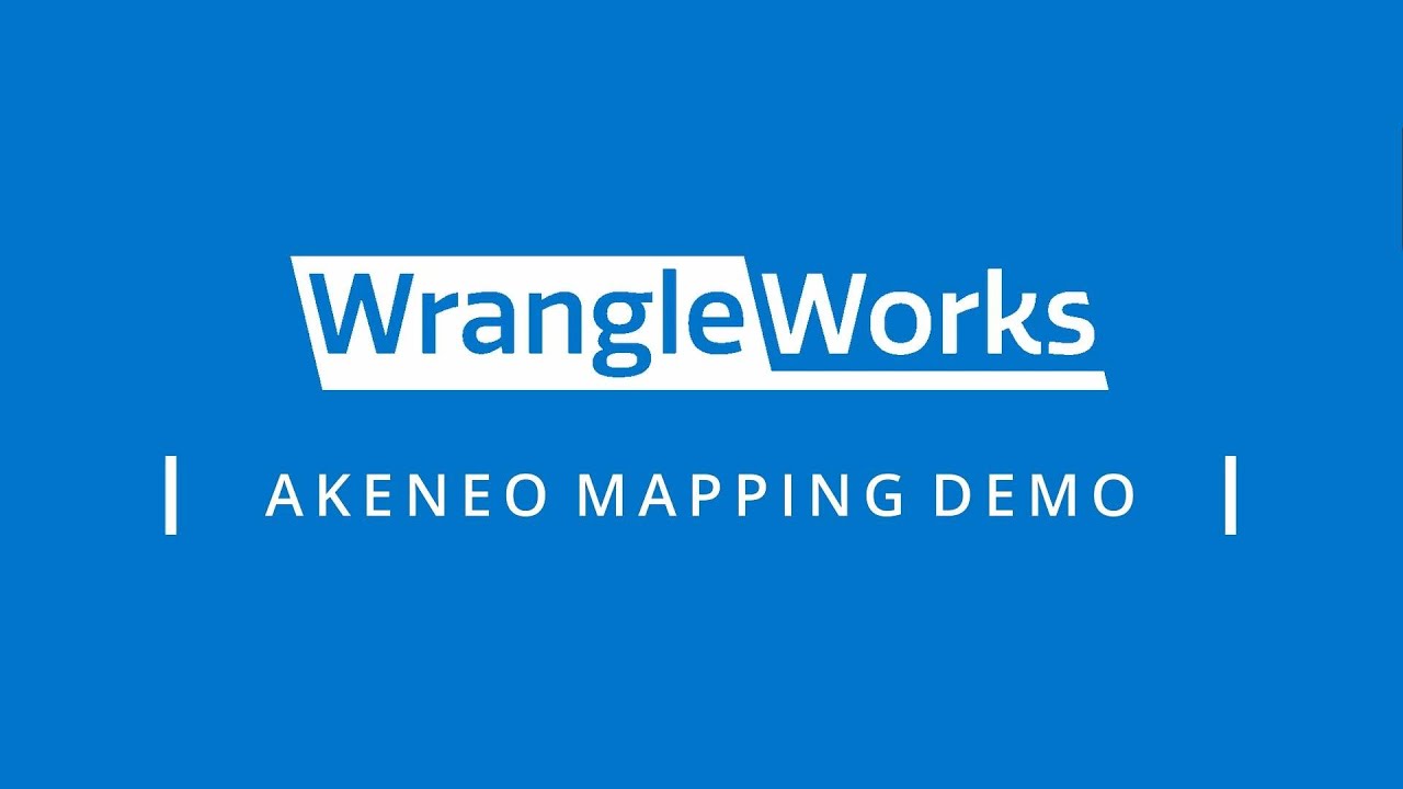 Wrangleworks Akeneo Mapping Demo
