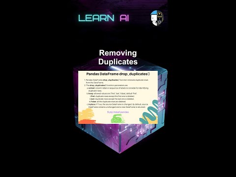 Removing Duplicates #ai #artificialintelligence #machinelearning #aiagent #Removing #Duplicates