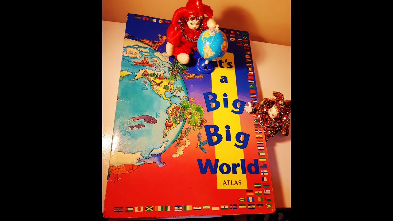 It's A Big Big World Atlas by moma jo