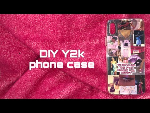 Easy DIY y2k phone case