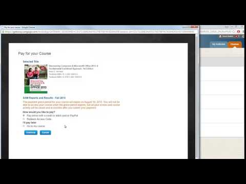 CSCC - Accessing SAM and Registering Your SAM Access Code