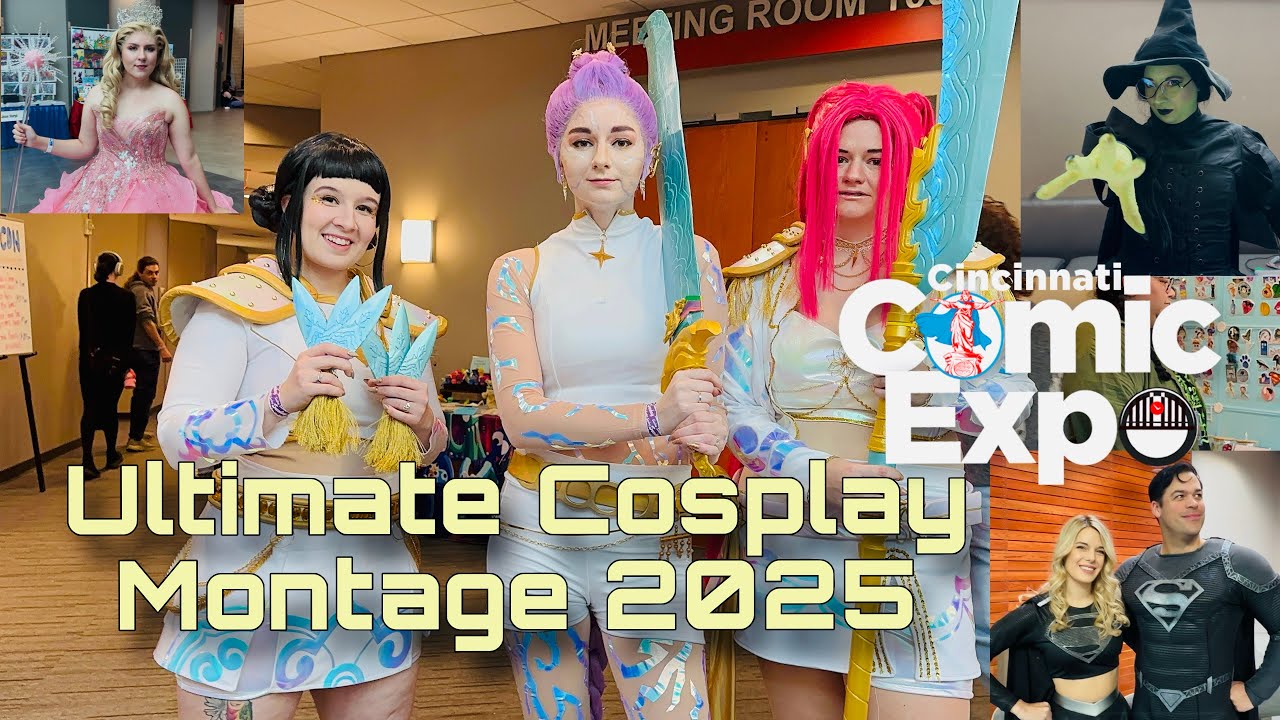 Cincinnati Comic Expo Ultimate Cosplay Montage 2025 
