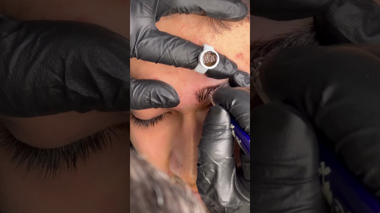 Microblading for men (Boldbrows technique) #microblading #phibrows #boldbrows #eyebrows