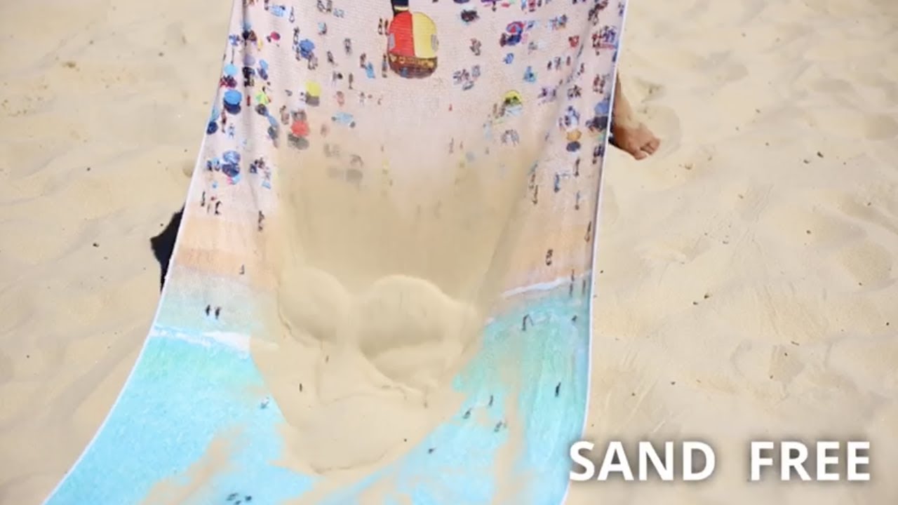 Destination Towels - The beach towel that does it all!