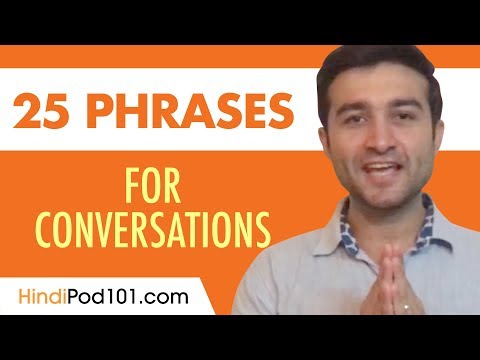 25 Hindi Phrases to Use in a Conversation
