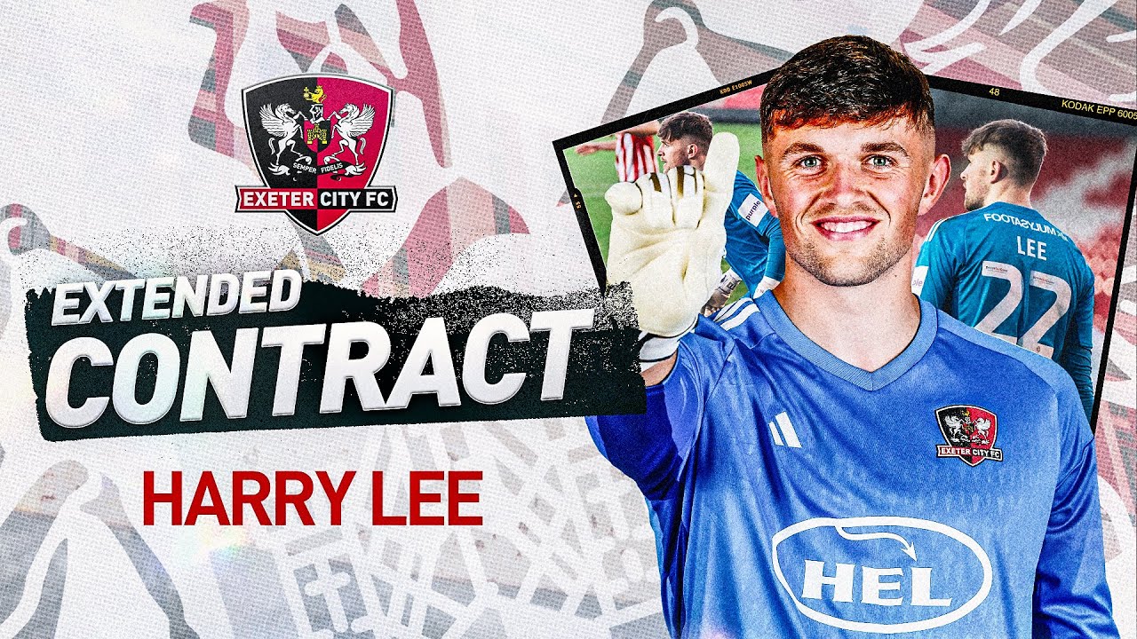 Teenage goalkeeper Harry Lee signs new Exeter City contract | Devon Live
