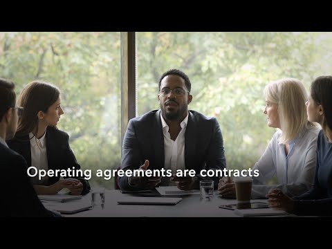 Law Series Video #5: Overview of Operating Agreements for Limited Liability Companies (LLCs)