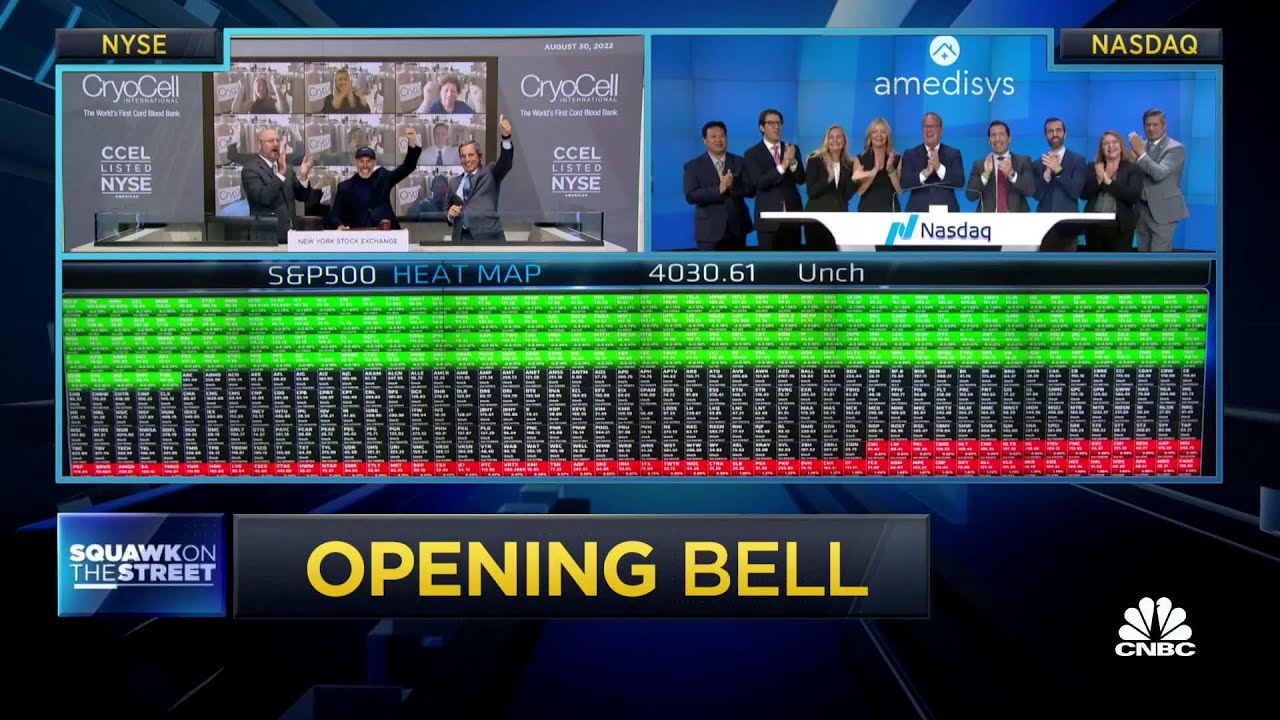Opening Bell, August 30, 2022