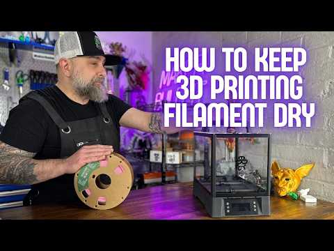 How to Keep Your 3D Printing Filament Dry | Best Methods & Tips