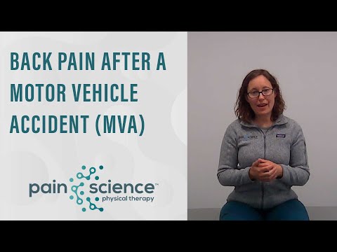 Back Pain After a Motor Vehicle Accident (MVA)