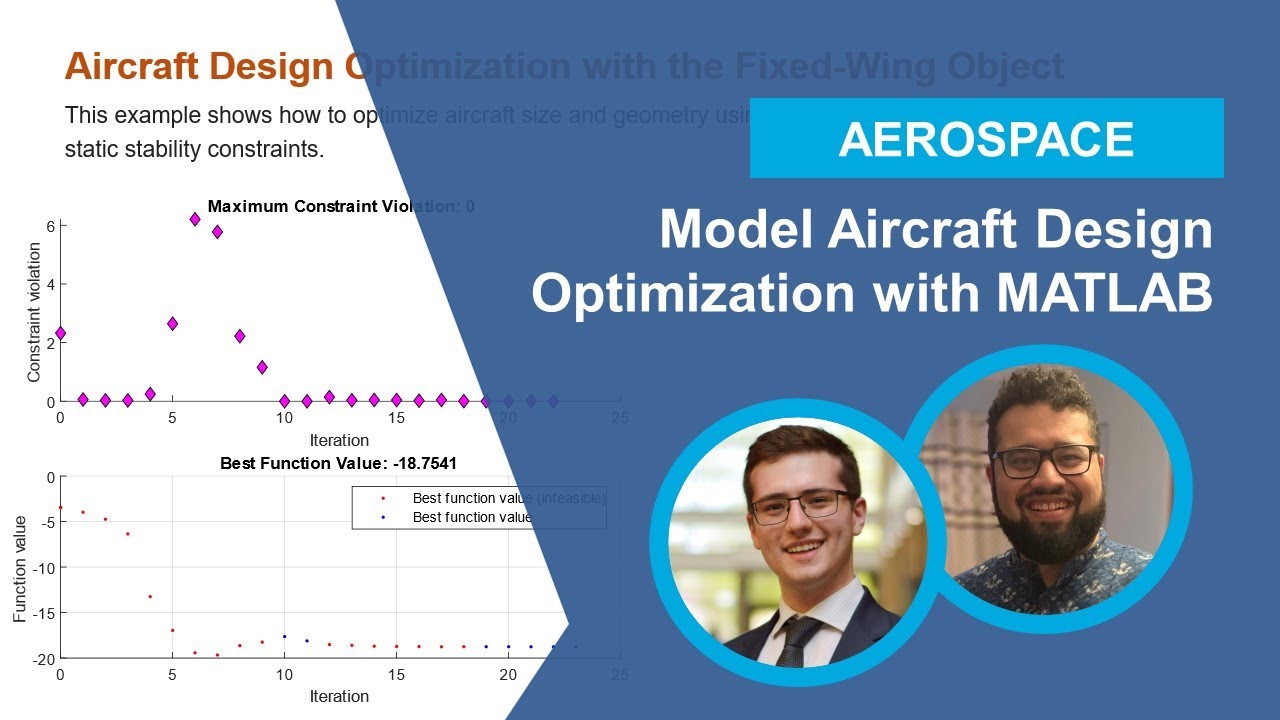 Model Aircraft Design Optimization with MATLAB