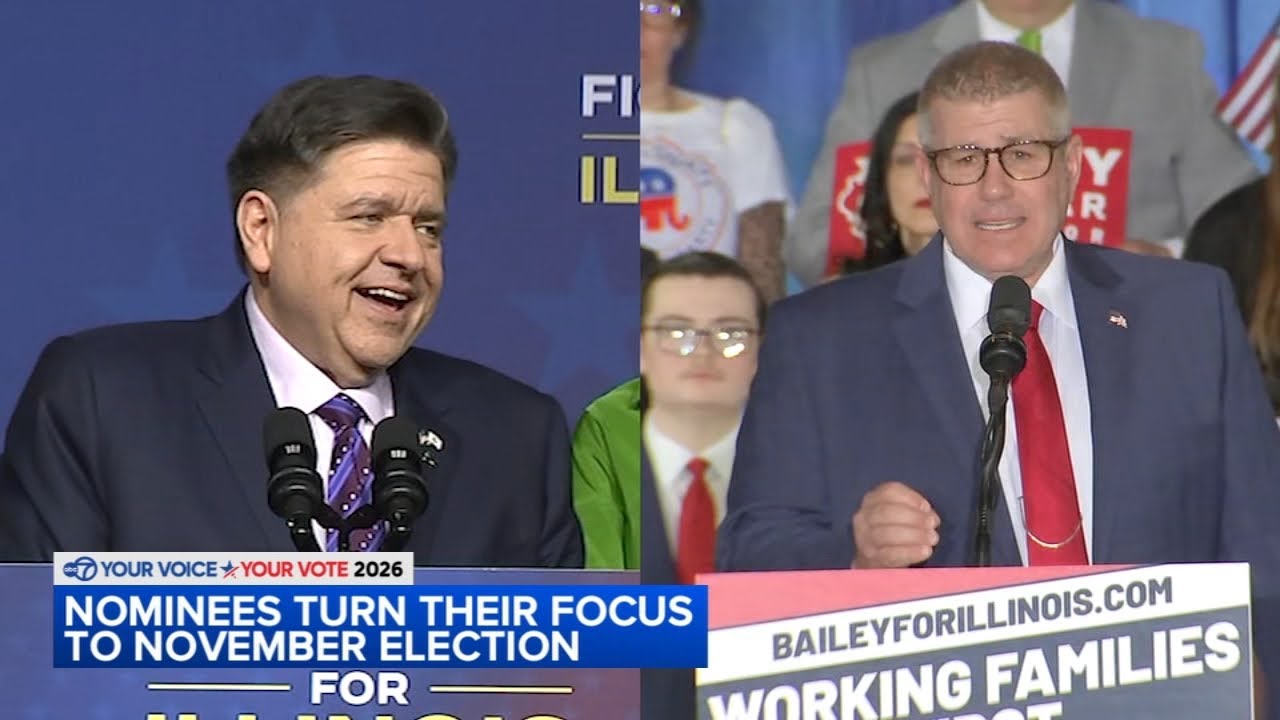 Gov. JB Pritzker facing off against Darren Bailey once again in Illinois governor race