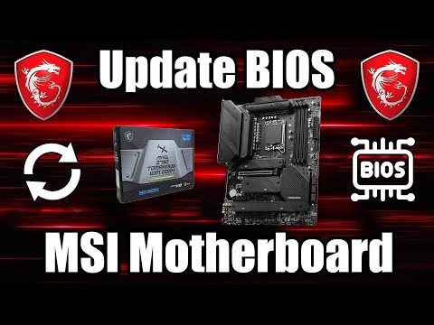 How to update MSI motherboard BIOS