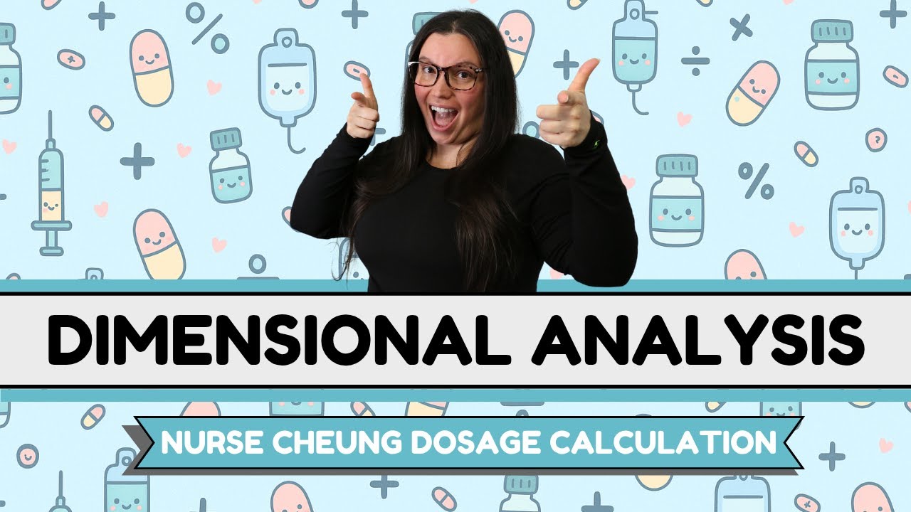 Dimensional Analysis for Beginners | Solve Any Nursing Math Problem