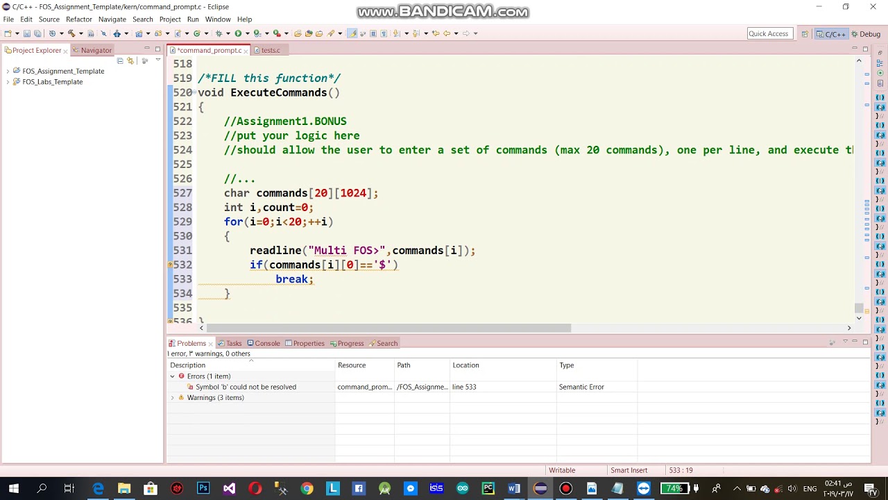 [Operating System] - Assignment1 Bonus Solution