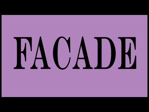 Facade Word Meaning With Example