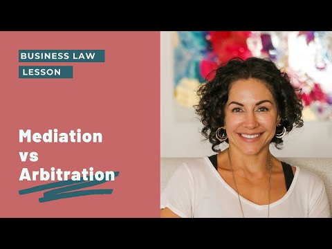 Mediation vs Arbitration