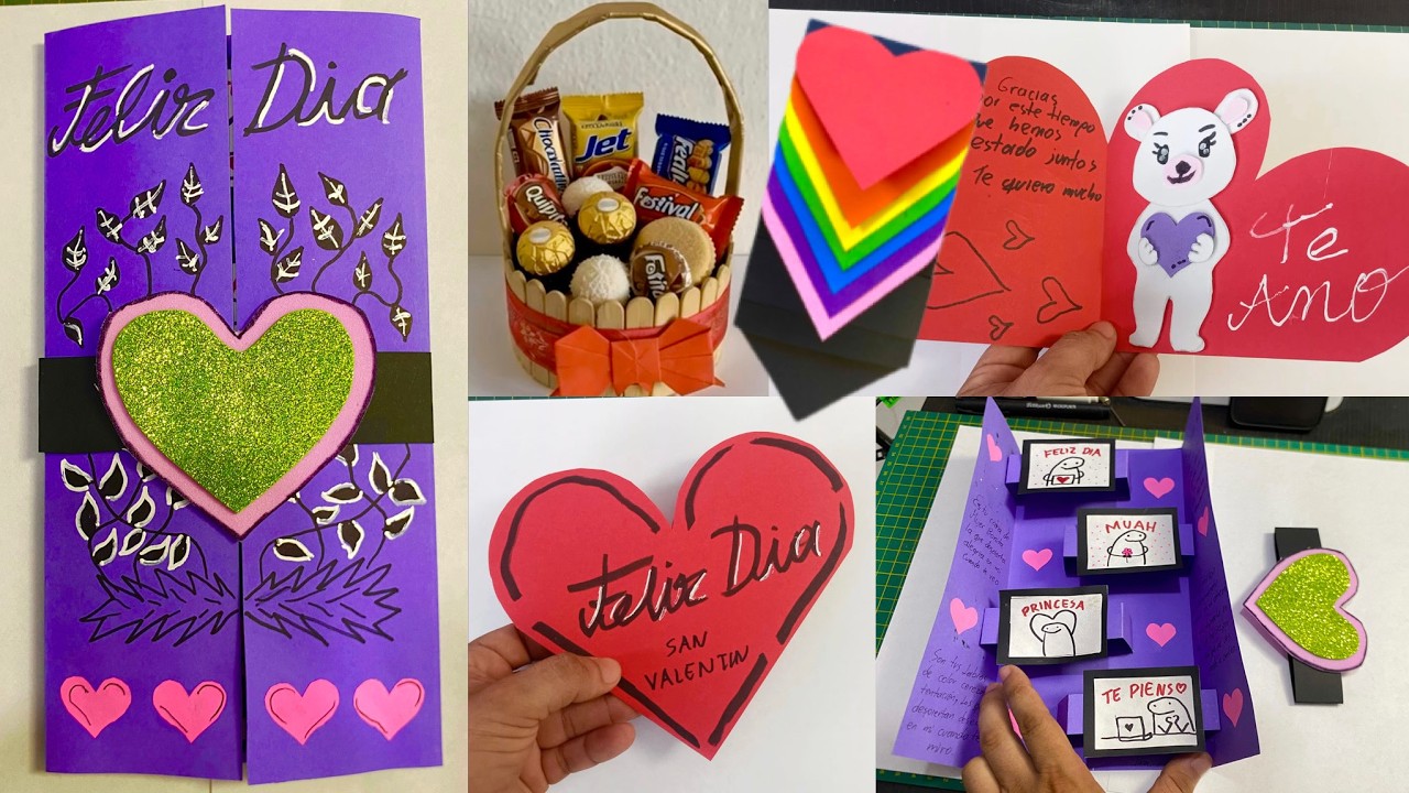 ideas faciles San Valentin 2026 ❤️ Manualidades regalos detalles para el 14 de febrero