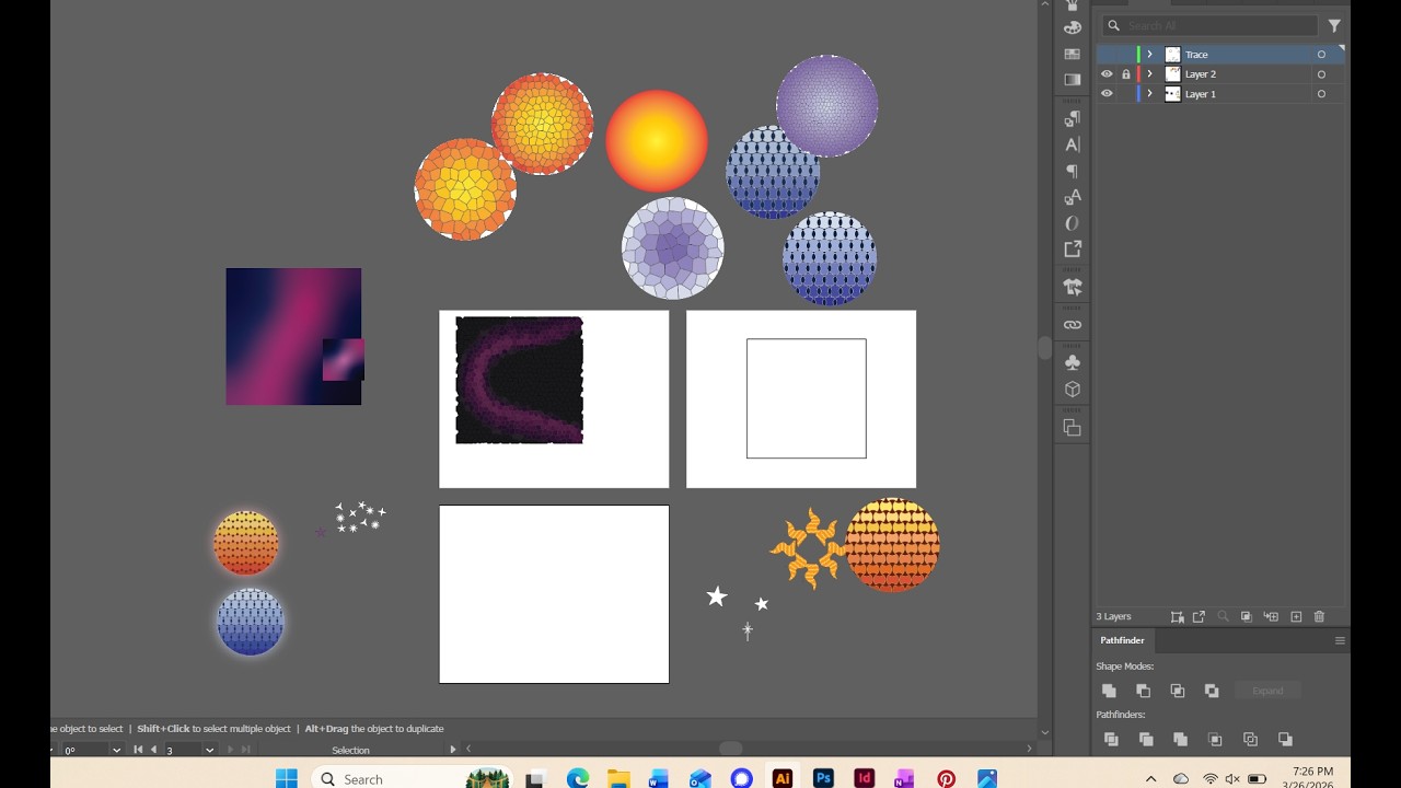 Vector Graphic Pattern Project