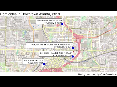 Code walk-through: your first crime map in R