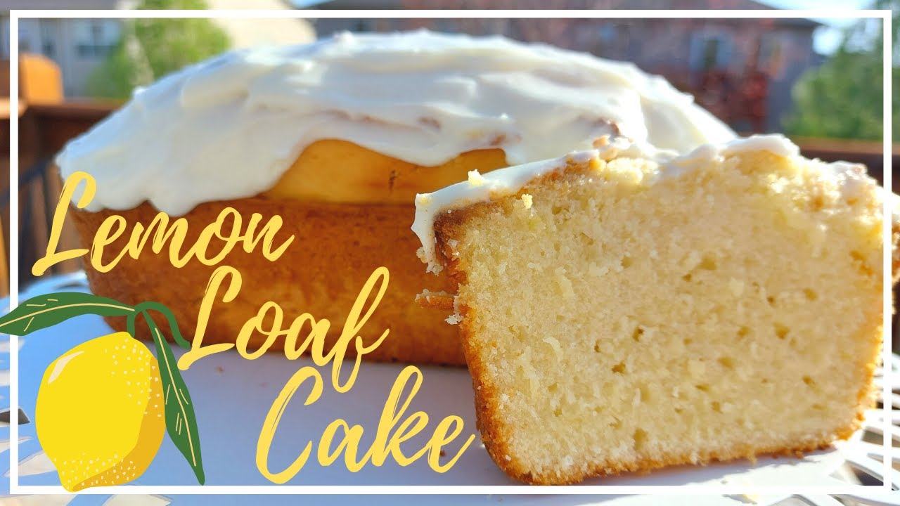 Making a Lemon Loaf Cake | Iced Lemon Bread