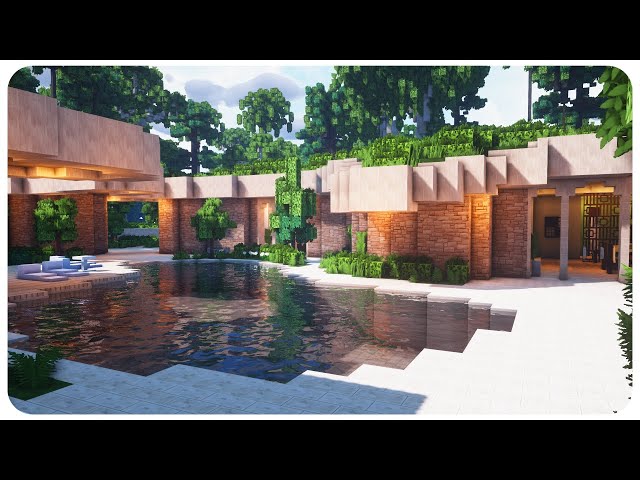 Modern Earth House Minecraft Map