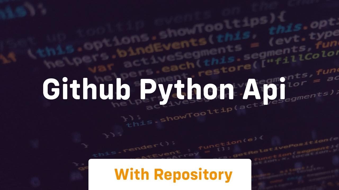 github python api