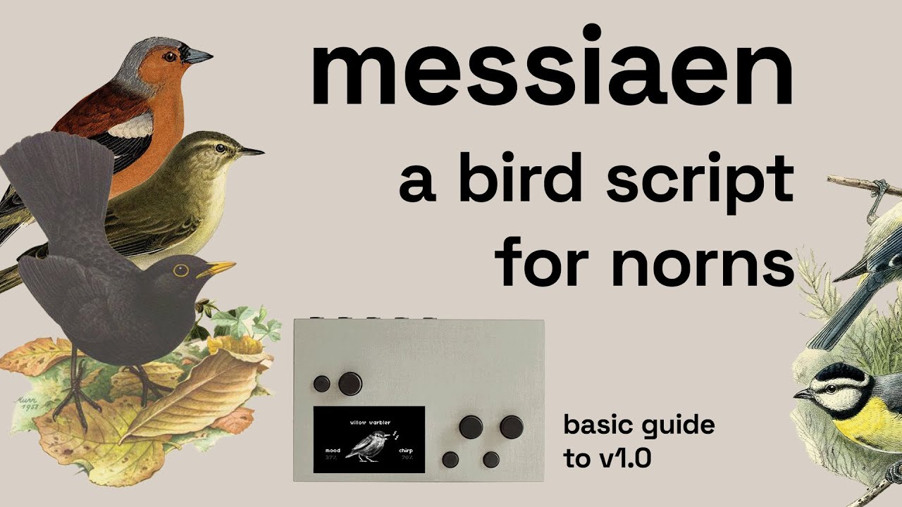 messiaen - a bird script - Library - lines