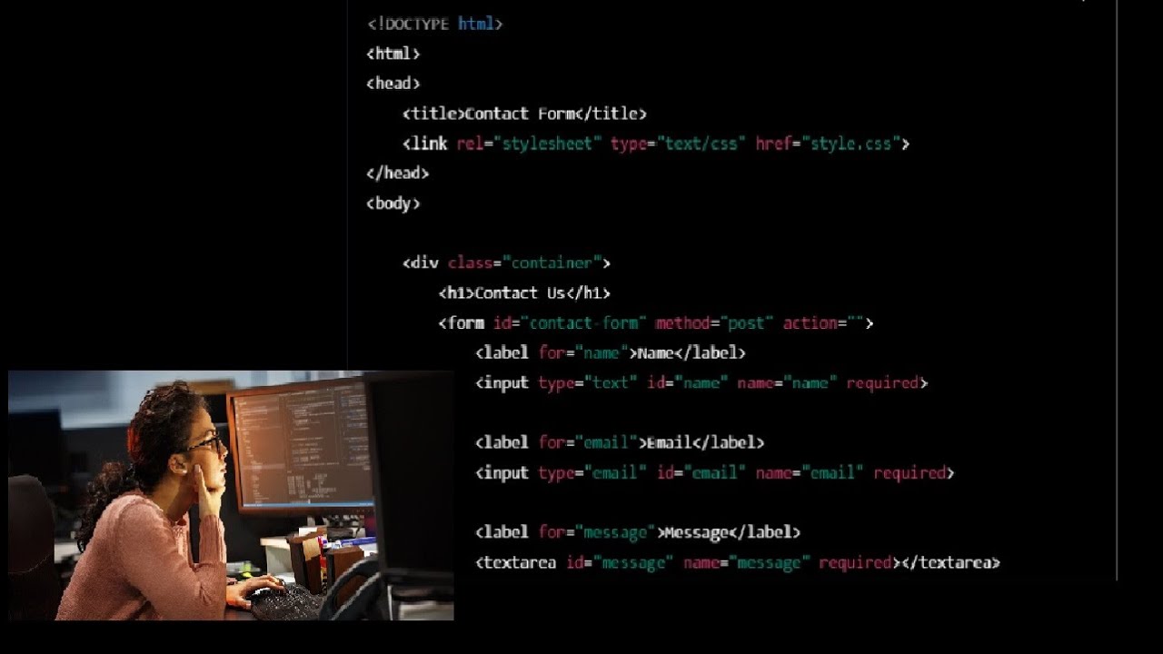 How to Create Contact Form in HTML and CSS and Javascript with ChatGPT