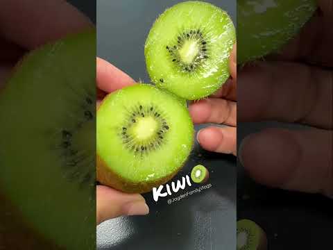 KiWi Fruit : How to eat 🥝🥝 #shorts #satisfying #fruitcutting #fruit #kiwi