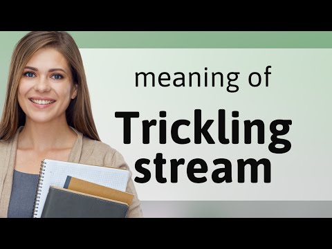Understanding "Trickling Stream": A Journey into Idyllic Imagery