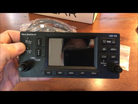 RealSimGear GNS 430 Unboxing – On The Glideslope